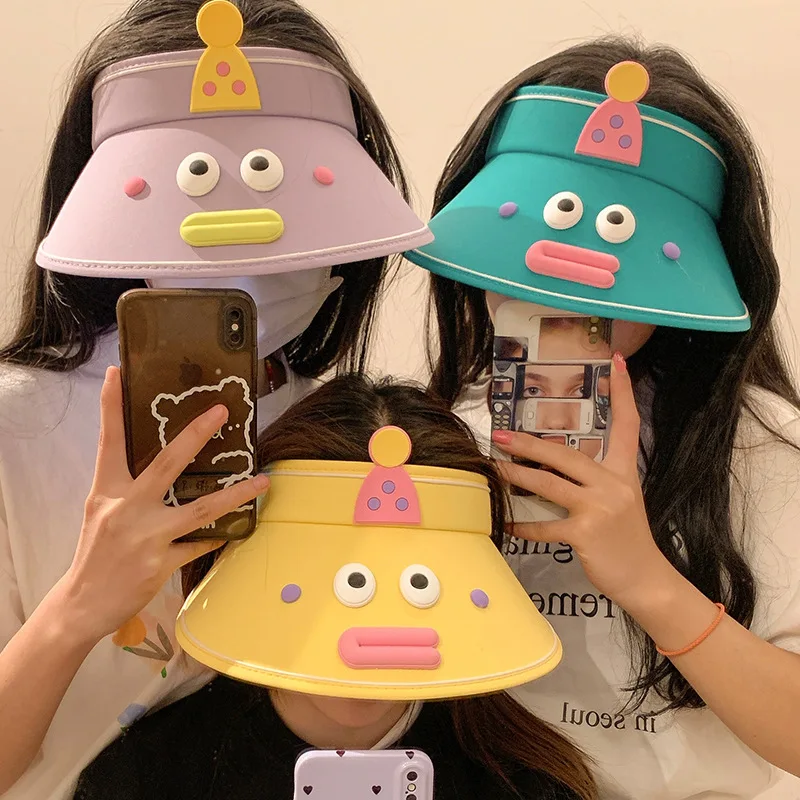 Summer-Funny-Empty-Top-Sports-Golf-Hat-Women-Lady-Sun-Visors-Hats ...