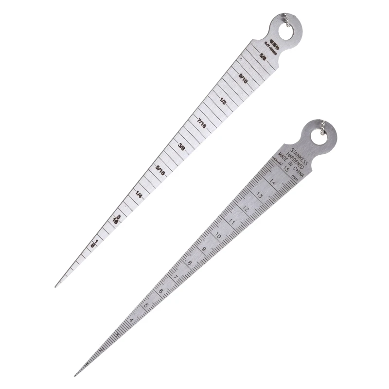 Taper-for-Gap-Gauge-Straight-Ruler-1-15mm-1-15cm-Stainless-Steel-Depth ...