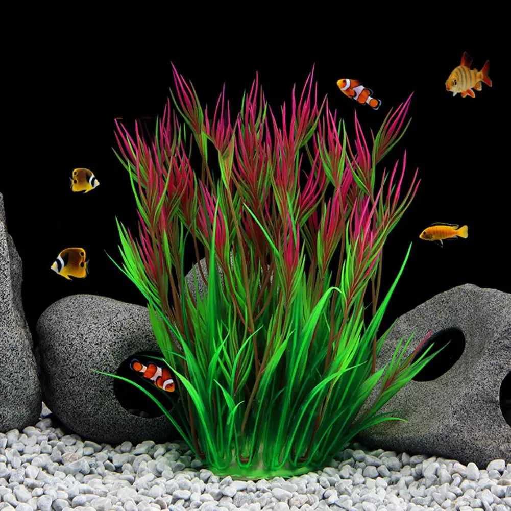 Realistic Plastic Aquarium Plants