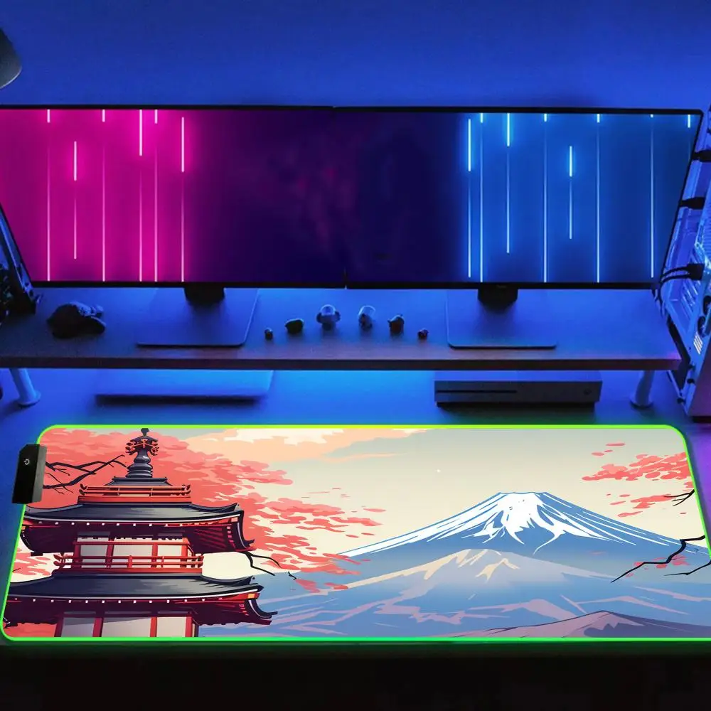 XXL-Large-RGB-Desk-Mat-Torii-Art-Mice-Mat-Rug-for-PC-Gamer-Japanese ...