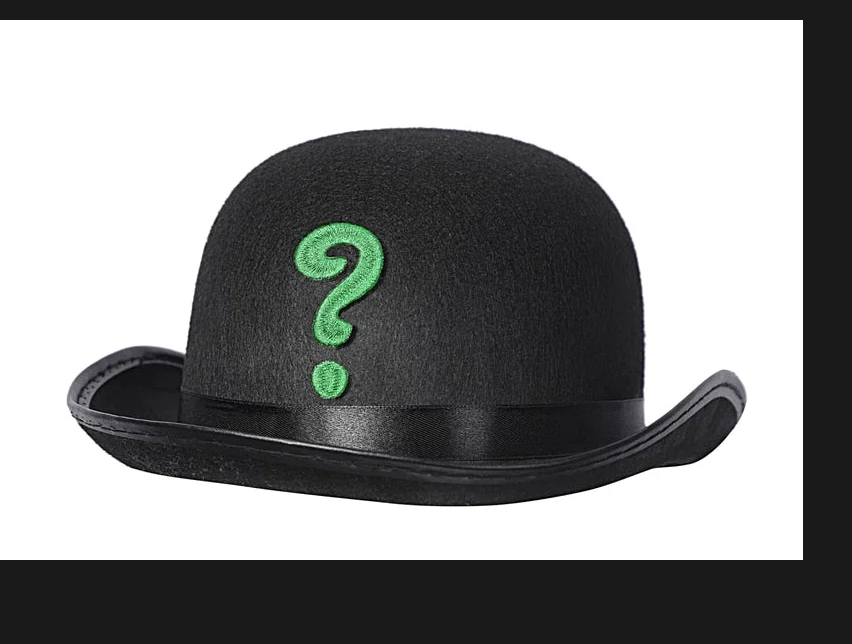 The Bat 1966 Riddler Cosplay Hat Only