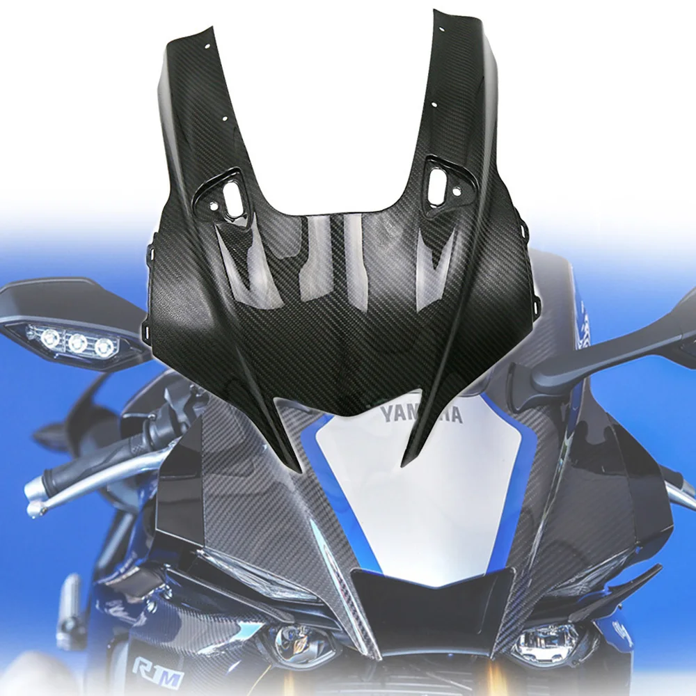 For Yamaha R1 R1M 2020 2021 2022 2023 100% Carbon Fiber Front Fairing ...