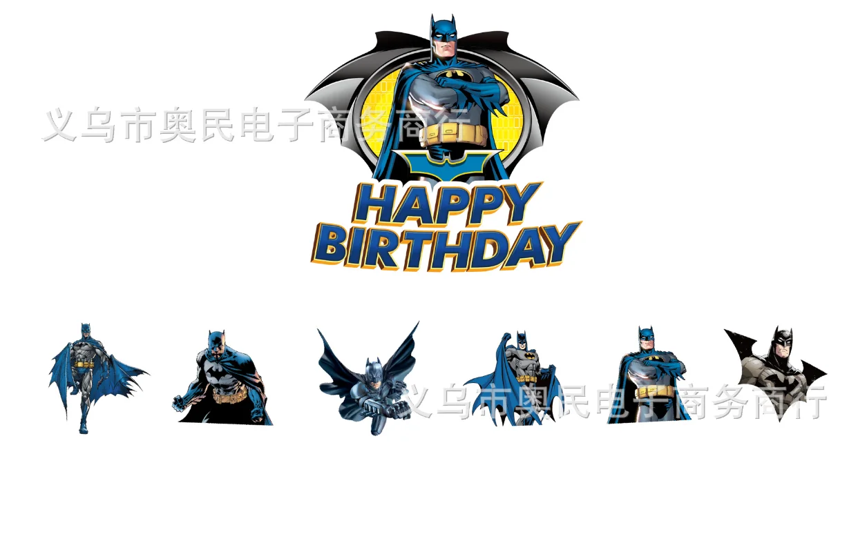 Happy Birthday Batman Card