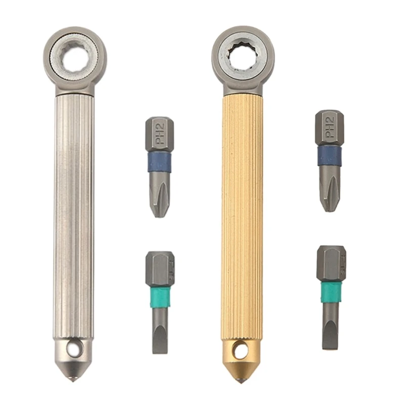 Durability-Steel-Slotted-Screwdriver-Ratcheting-Screwdriver-Key-Chain ...