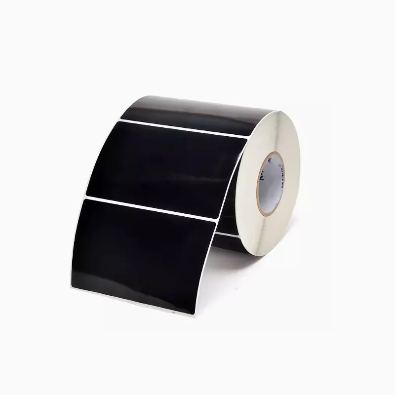 Black-PP-50-60-80-Self-Adhesive-Sticker-Thermal-Transfer-PET-Print ...