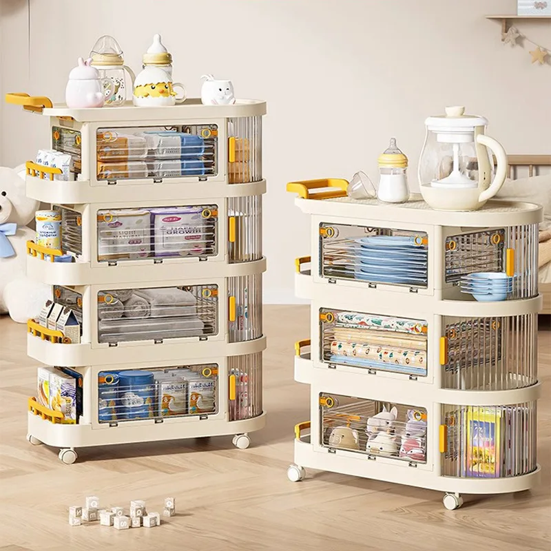 Installation-free-Storage-Rack-Multi-layer-Classification-Storage-Cart ...