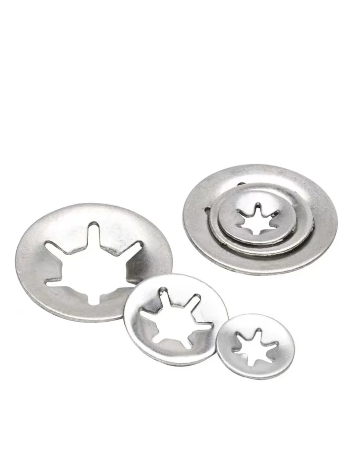 100Pcs-304-Stainless-Steel-Tooth-Starlock-Push-On-Locking-Washers-Speed ...