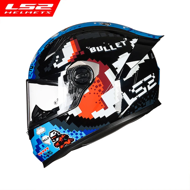 Original-LS2-FF300-Motorcycle-Helmet-Men-Women-Full-Face-Helmets-Big ...