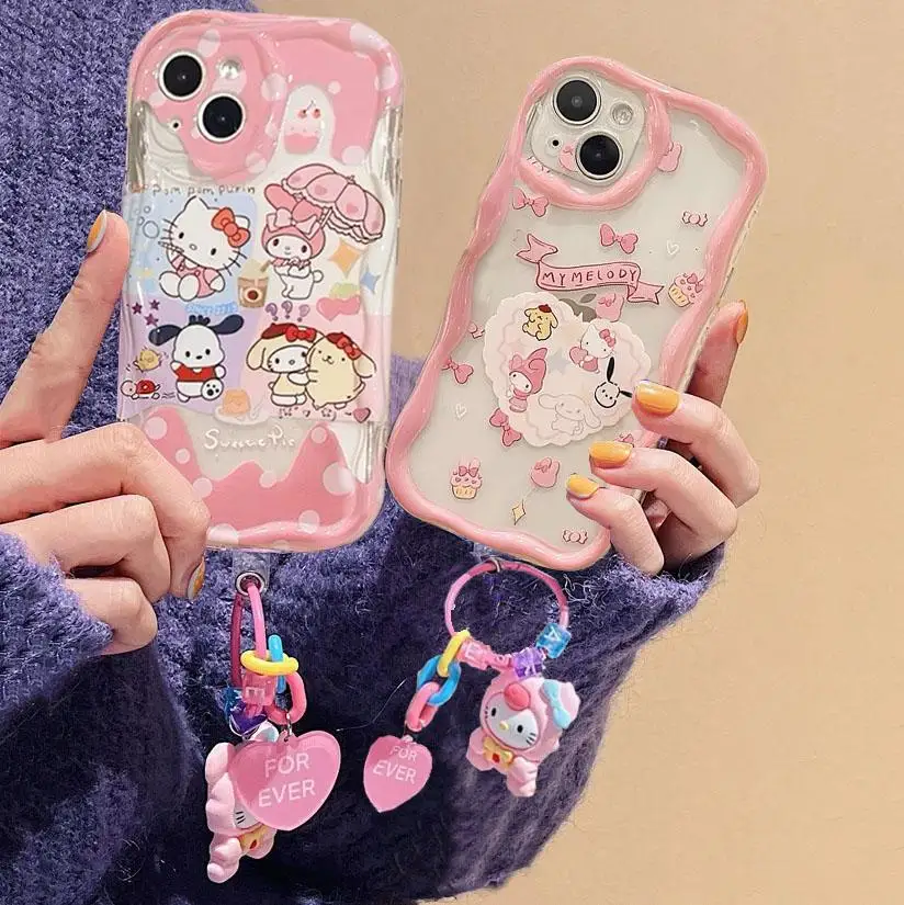 Hello-Kitty-chain-Case-For-Realme-C65-C51-C53-C61-C63-C55-C35-C33-C30 ...