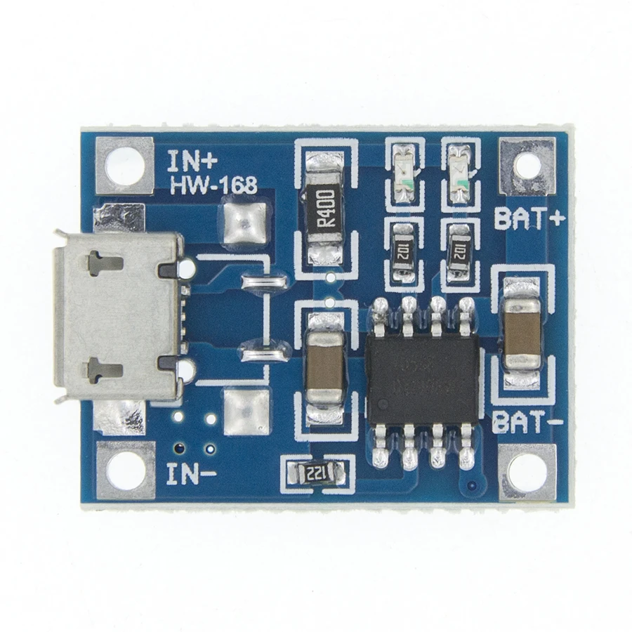 18650 Charger Board 10Pcs TP4056 Lithium Battery Charging Modules - USB ...