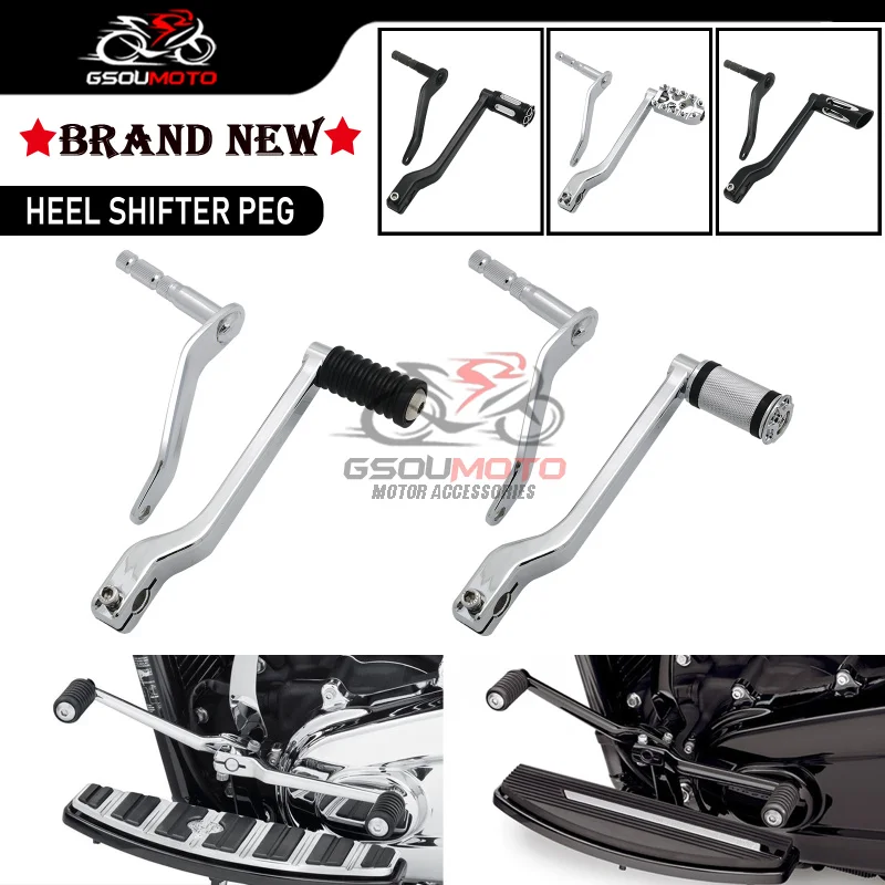 Arm-Shift-Lever-Heel-Toe-Shifter-Peg-For-Harley-Softail-Sport-Glide-Fat ...