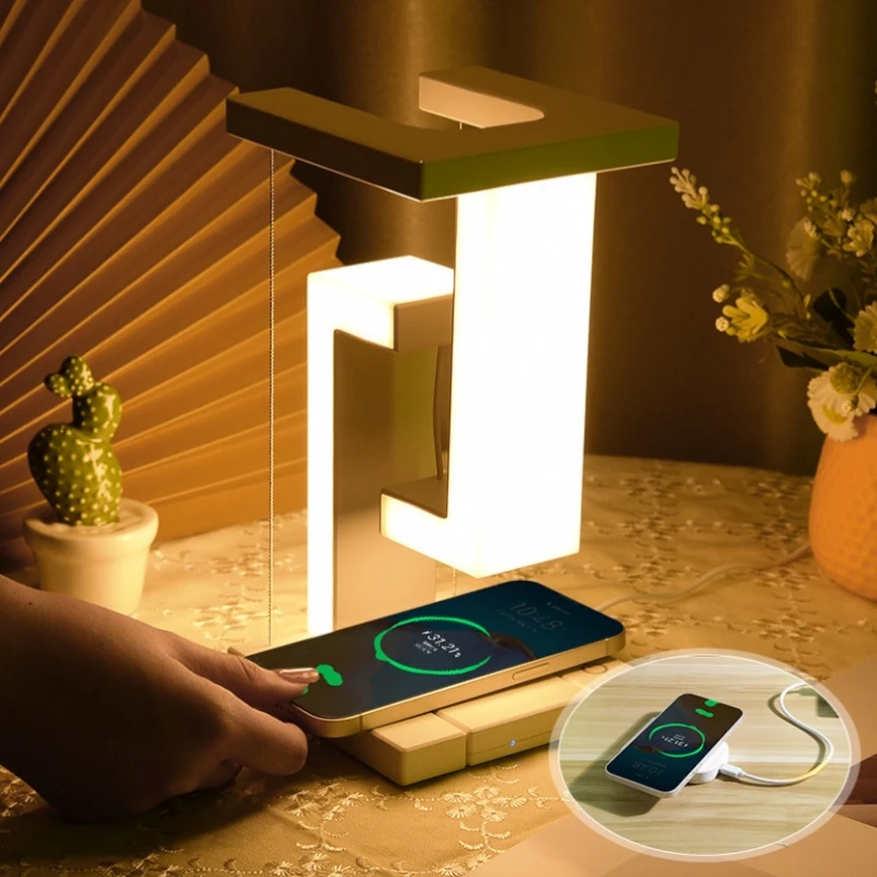 Floating-Table-Lamp-Smart-Phone-Wireless-Charging-Levitating-LED-Desk ...