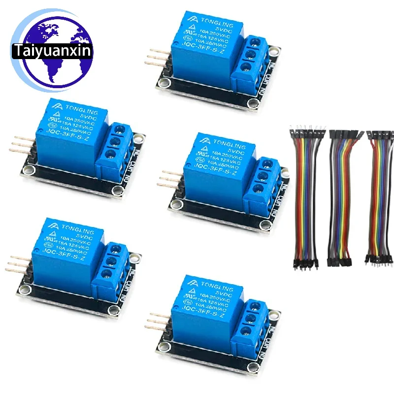 1PCS~5PCS KY-019 DC5V 1channel Relay Module for Arduino Raspberry Pi ...