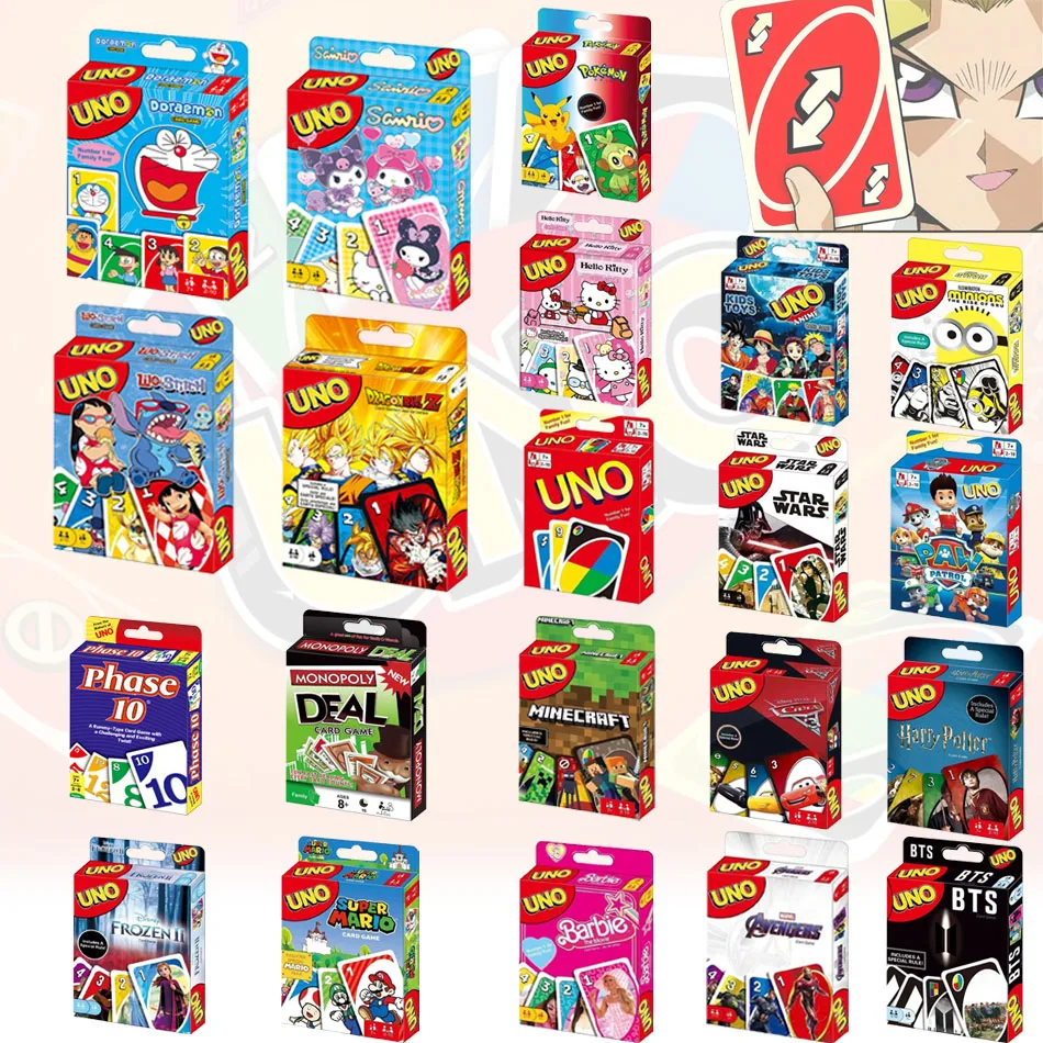 UNO-FLIP-Pokemon-Board-Game-Anime-Cartoon-Pikachu-Figure-Pattern-Family ...