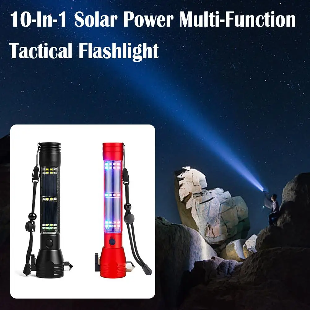 Multifunctional-Car-Safety-Hammer-Flashlight-Firefighting-Bright-Super ...