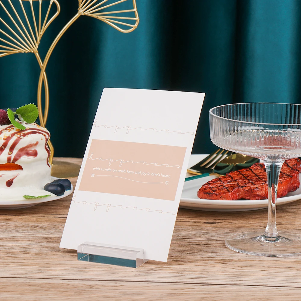 1Db Akrilállványok Helykártya -Tartók Esküvői Táblázat Száma Állványok ...