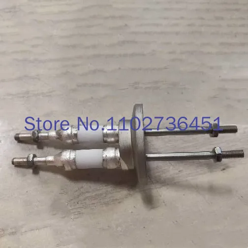 KF Vacuum Conductor Electrode Flange KF16 25 Ceramic Electrode Flange ...