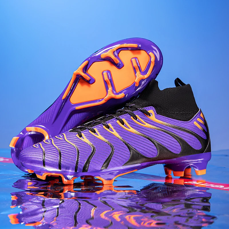 New-Men-s-Football-Shoes-Society-Fast-Futsal-Soccer-Studded-Shoes-Non ...