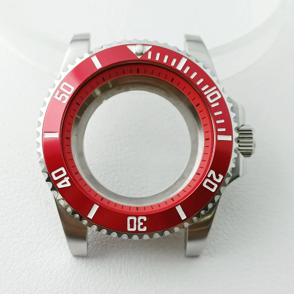 NH35 40.5mm Watch Accessory Stainless Steel GMT Case Sapphire Glass ...