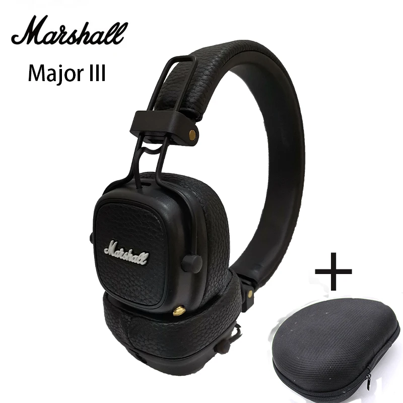 Original-Marshall-Major-III-Wireless-Bluetooth-Headphones-Wireless-Deep ...