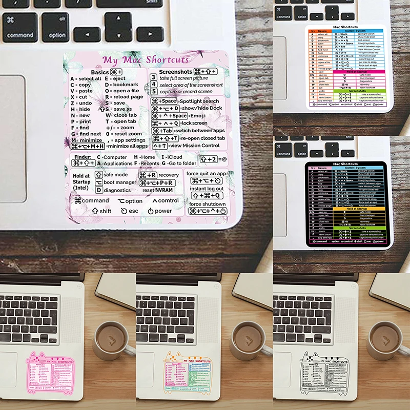 1pc-Computer-Reference-Keyboard-Shortcut-Sticker-Adhesive-Sticker-For ...