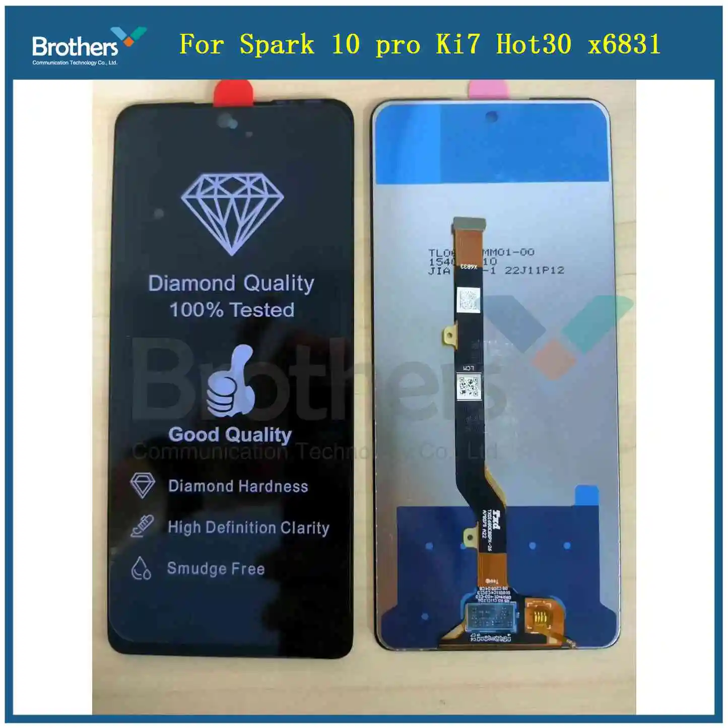 Ensemble-cran-tactile-LCD-de-haute-qualit-pour-patch-no-Spark-10-Pro ...
