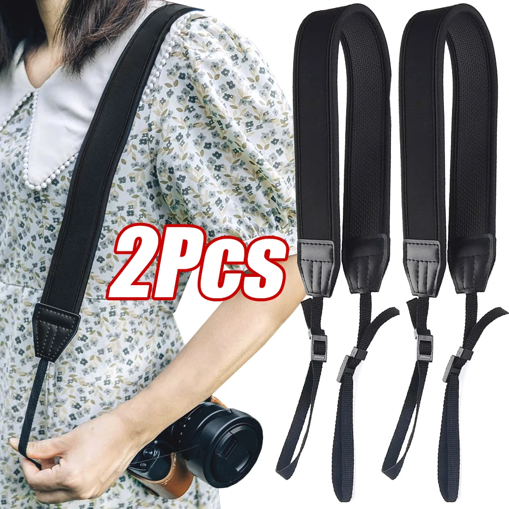 1-2PCS-Adjustable-Camera-Strap-Soft-Neoprene-Shoulder-Belt-for-Sony ...