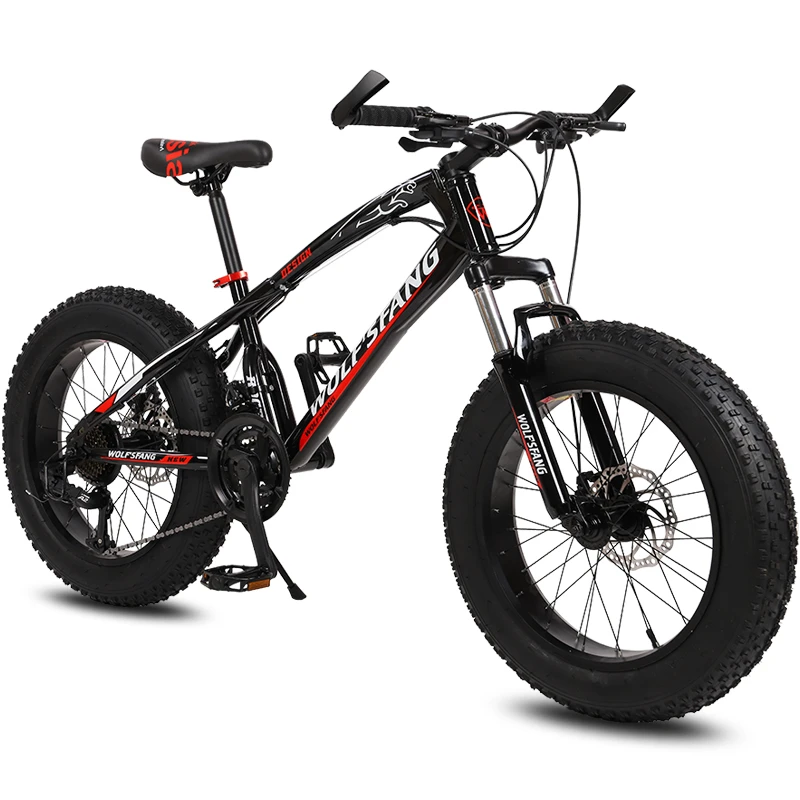 Wolf's Fang Bicycle 2.0*4.0 "Wide Tire Fat Snow Mountain Bike Women ...