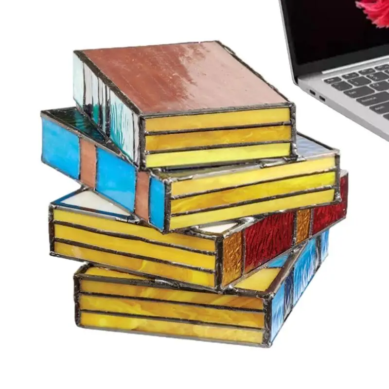 Light-up-Book-Novelty-Lighting-Book-Stacking-Lantern-Colored-Led-Book ...