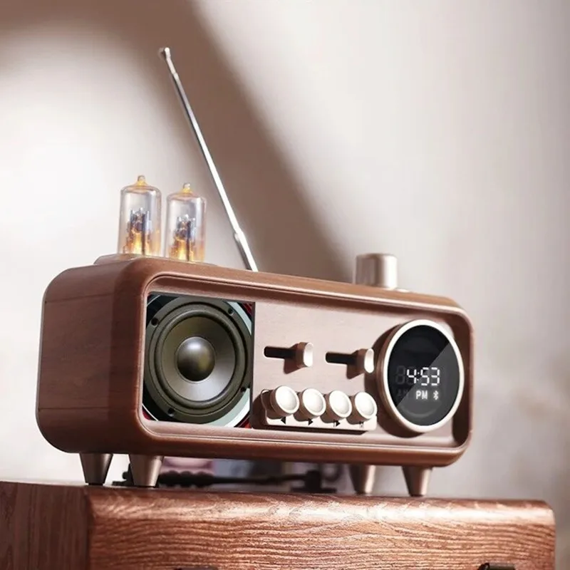 Retro-Wireless-Bluetooth-compatible-Speaker-Hands-free-Call-Portable ...