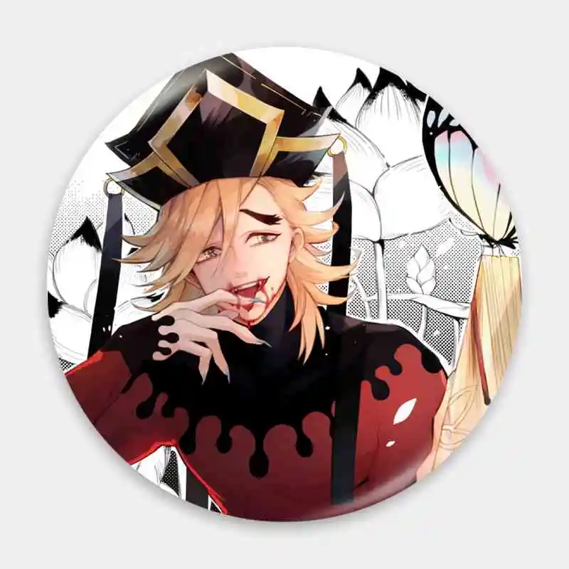 Douma Kimetsu no Yaiba Anime Character Badge Brooch anchor Peripherals ...