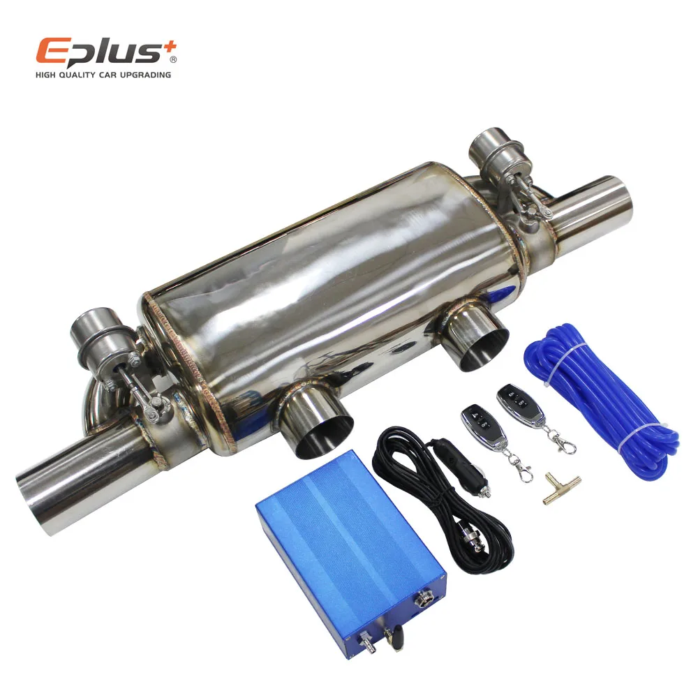 Universal-Car-Valve-exhaust-pipe-wireless-remote-Vacuum-Valve-Stainless ...