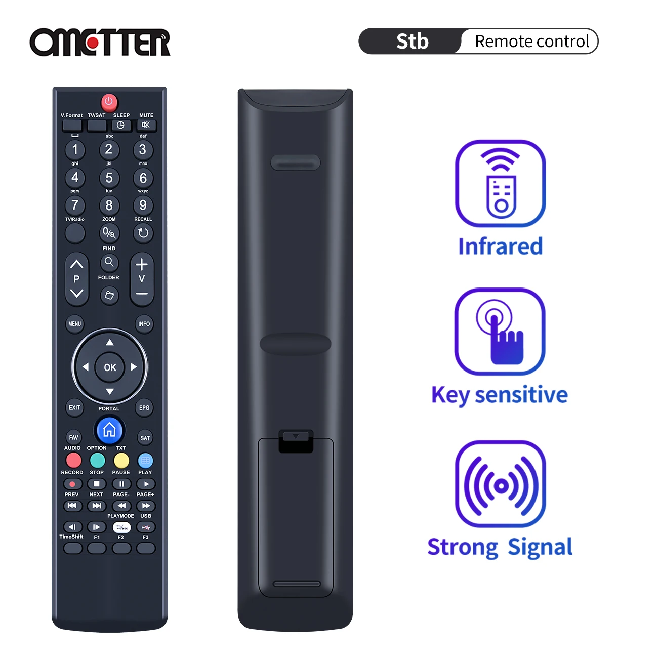 SHD8900 HOF12B441GPD11 HOF11J305GPD12 X5 HD Satellite Receiver Remote ...