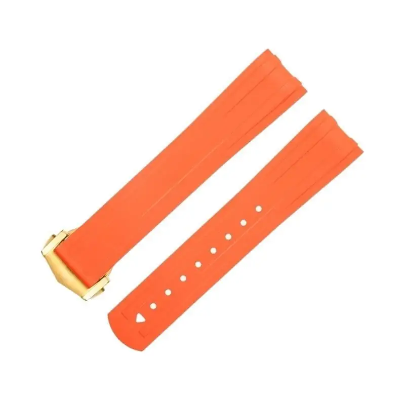HAODEE-20mm-FKM-Fluorous-Rubber-Curved-End-For-Omega-Seamaster-300 ...