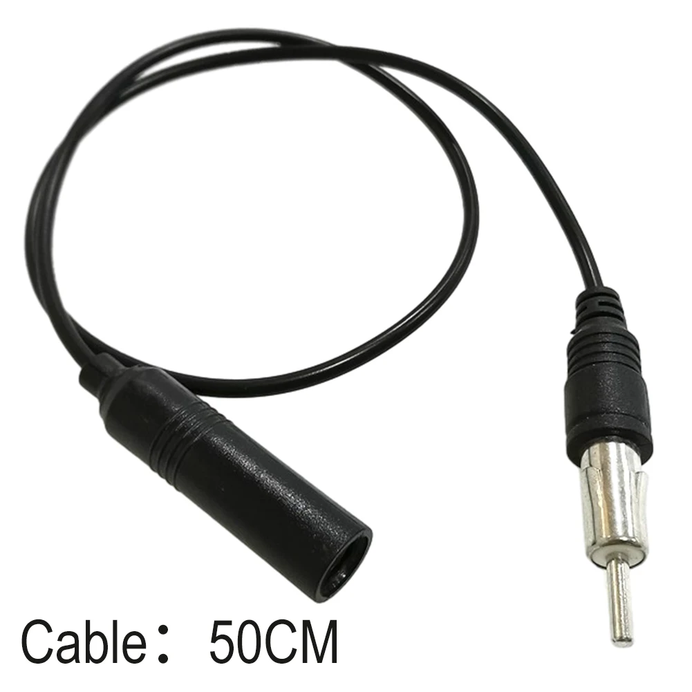 Black-New-FM-Radio-Antenna-Extension-Cable-Cord-Portable-Accessory ...