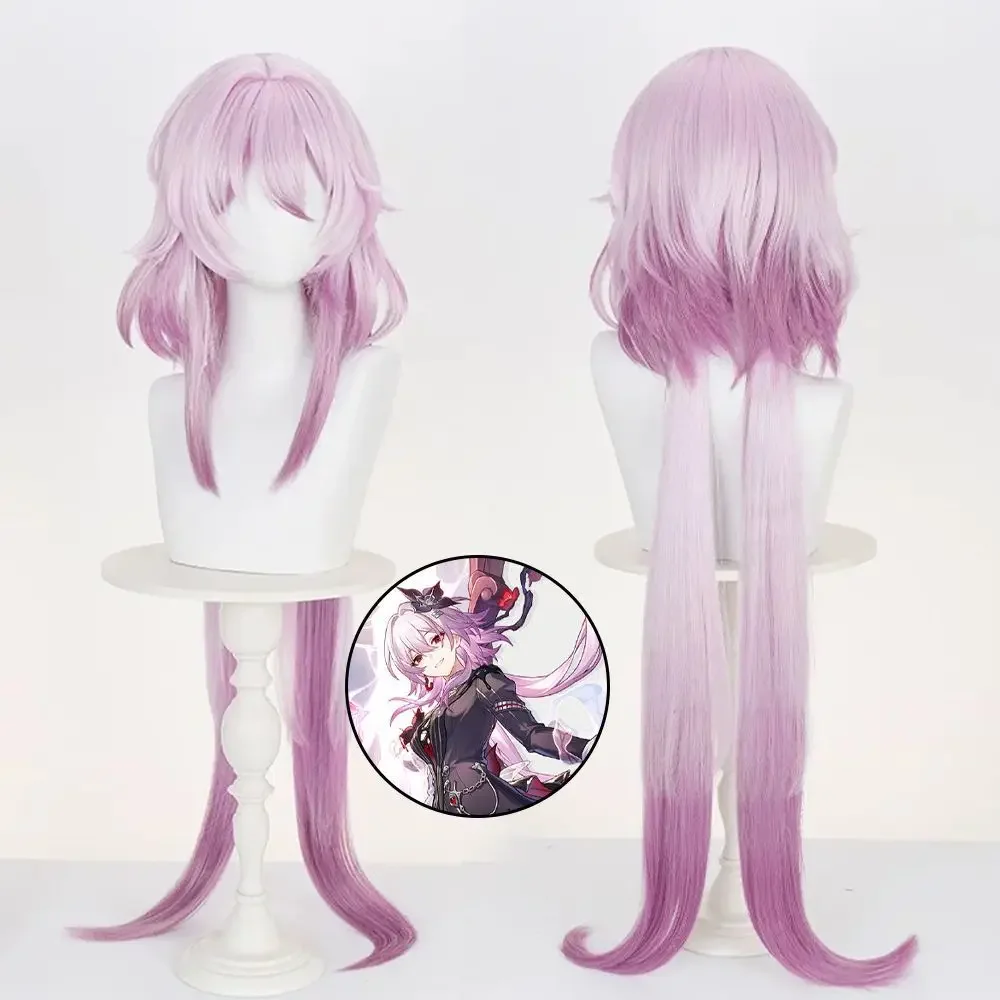 Honkai Star Rail March 7th Cosplay Wig March 7th Evernight Cosplay Wig ...