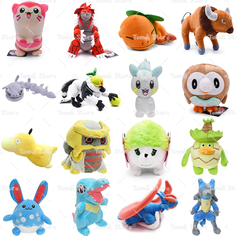 Pokemon-Plush-Psyduck-Giratina-Ludicolo-Pachirisu-Lucario-Steelix ...
