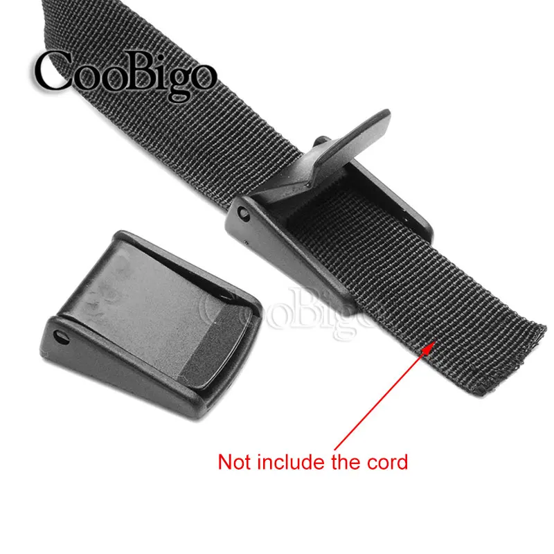 5pcs Cam Buckles Toggle Clip Plastic Webbing Clamp Outdoor Backpack ...