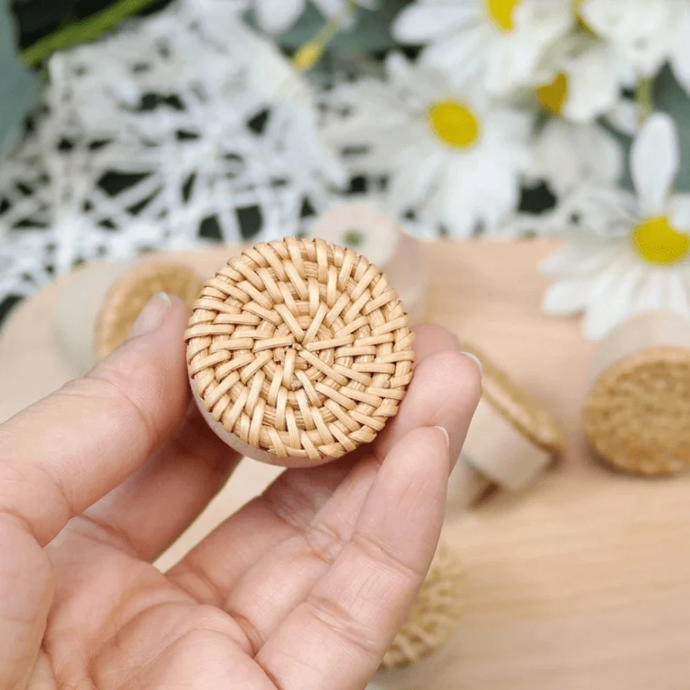 Rattan Handle Beech Rattan Drawer Handle Wardrobe Furniture Handle ...