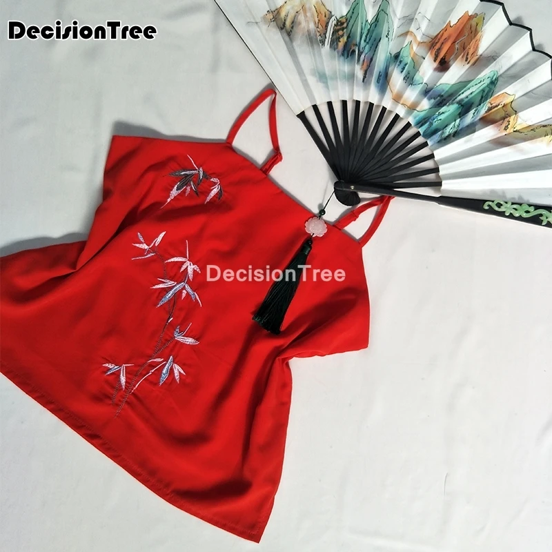 2025 chinese camisoles tangsuit tank tops traditional chinese clothing ...
