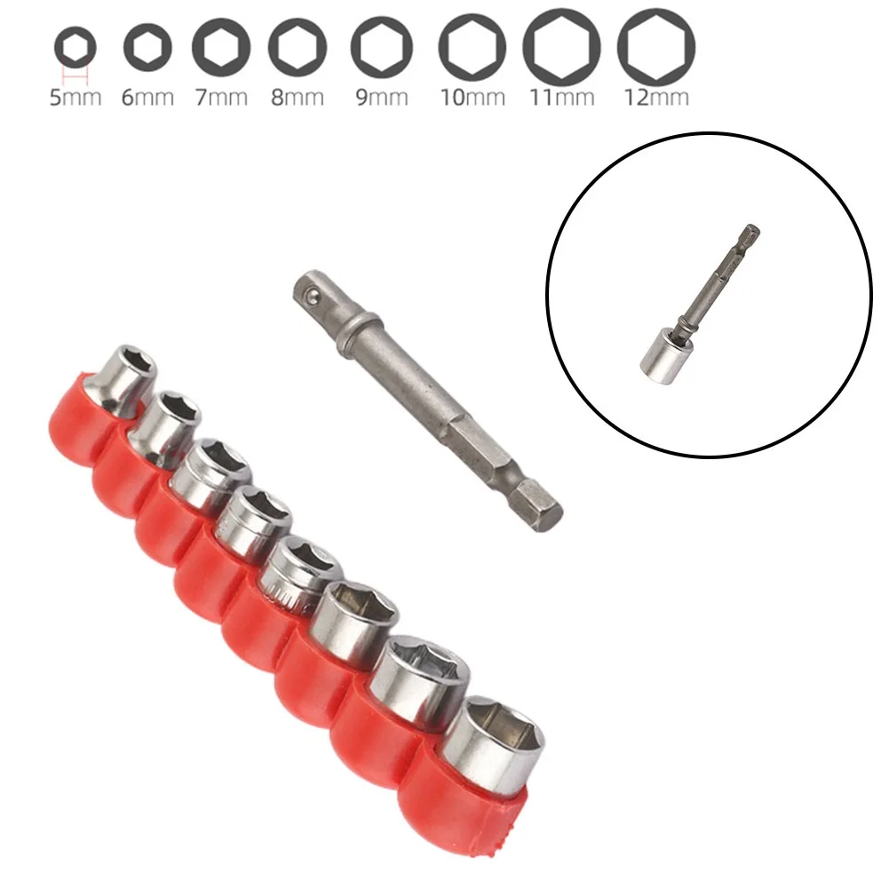 Cle a cliquet,Clé à douille métrique avec adaptateur, outil manuel de ...