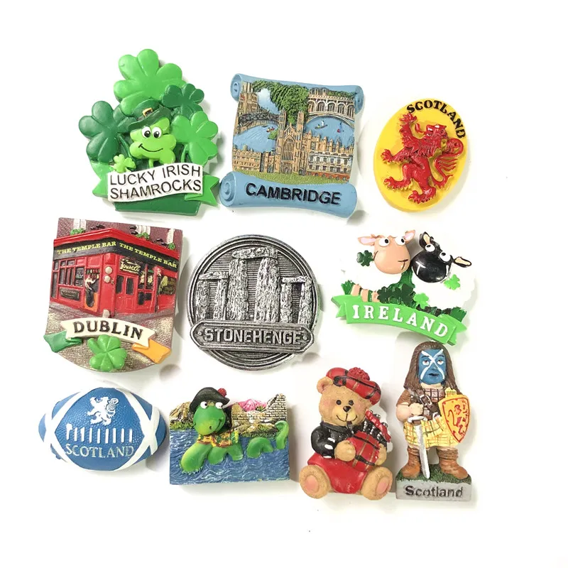 Uk-London-Scotland-Irdland-Dublin-Wales-Cambridge-Fridge-Magnets ...
