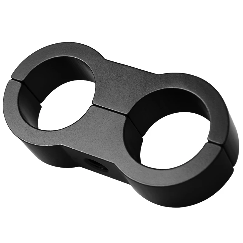 1PC-AN6-Braided-Rubber-Oil-Fuel-Water-Hose-Line-Clamp-Separator-Divider ...