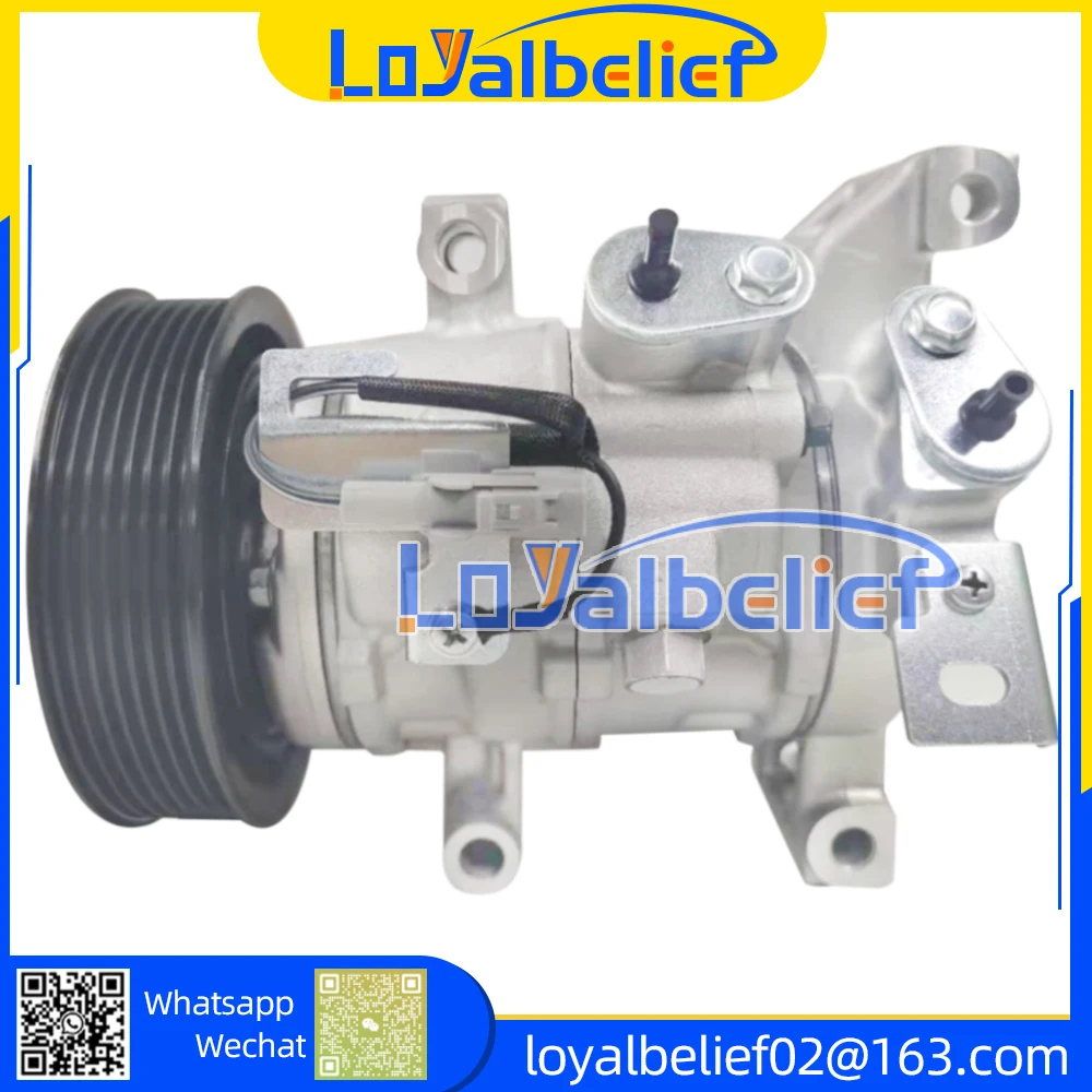 New-10SRE11C-Auto-Air-Conditioning-AC-Compressor-For-TOYOTA-YARIS-VIOS ...