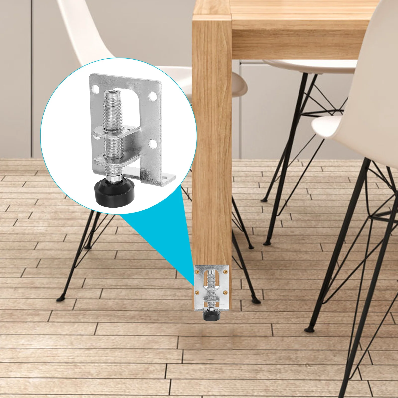 Adjustable Leveling Feet Heavy Duty Height Adjuster Furniture Leveler ...
