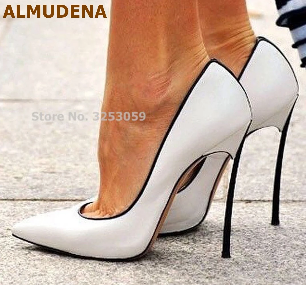 High Heels Metal Heel | Metal Wedding Pumps | Metal Slip-on Pump ...