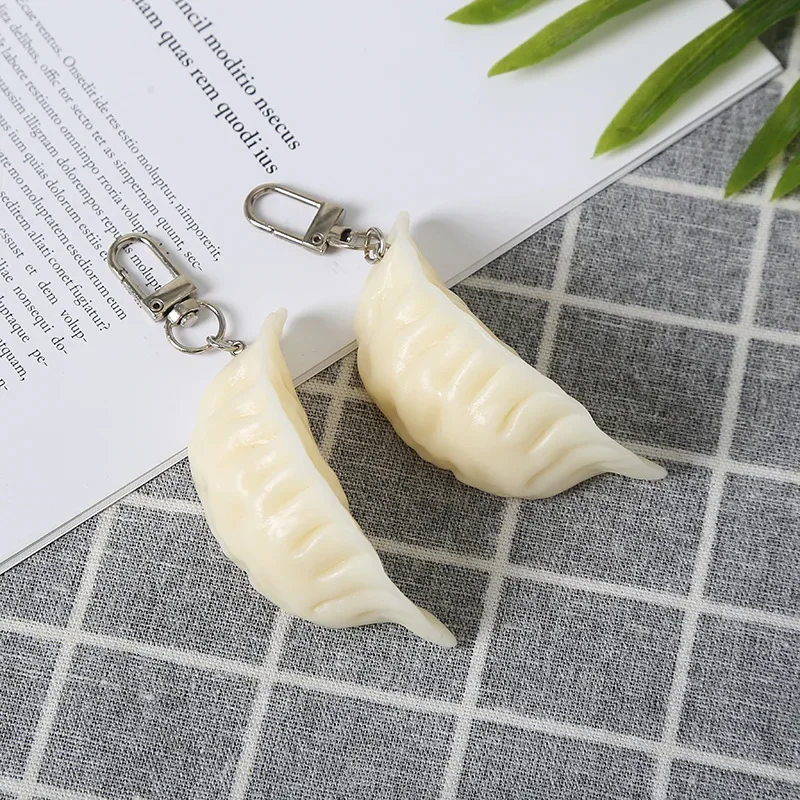 New-simulation-dumpling-key-chain-cute-interesting-food-model-props-car ...