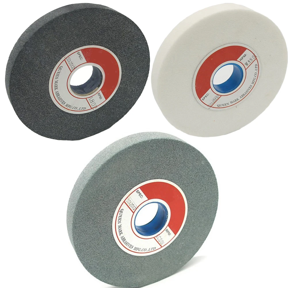 1pc-150mm-Grinding-Wheel-80Grit-Ceramic-Abrasive-Flat-Wheel-Chrome ...