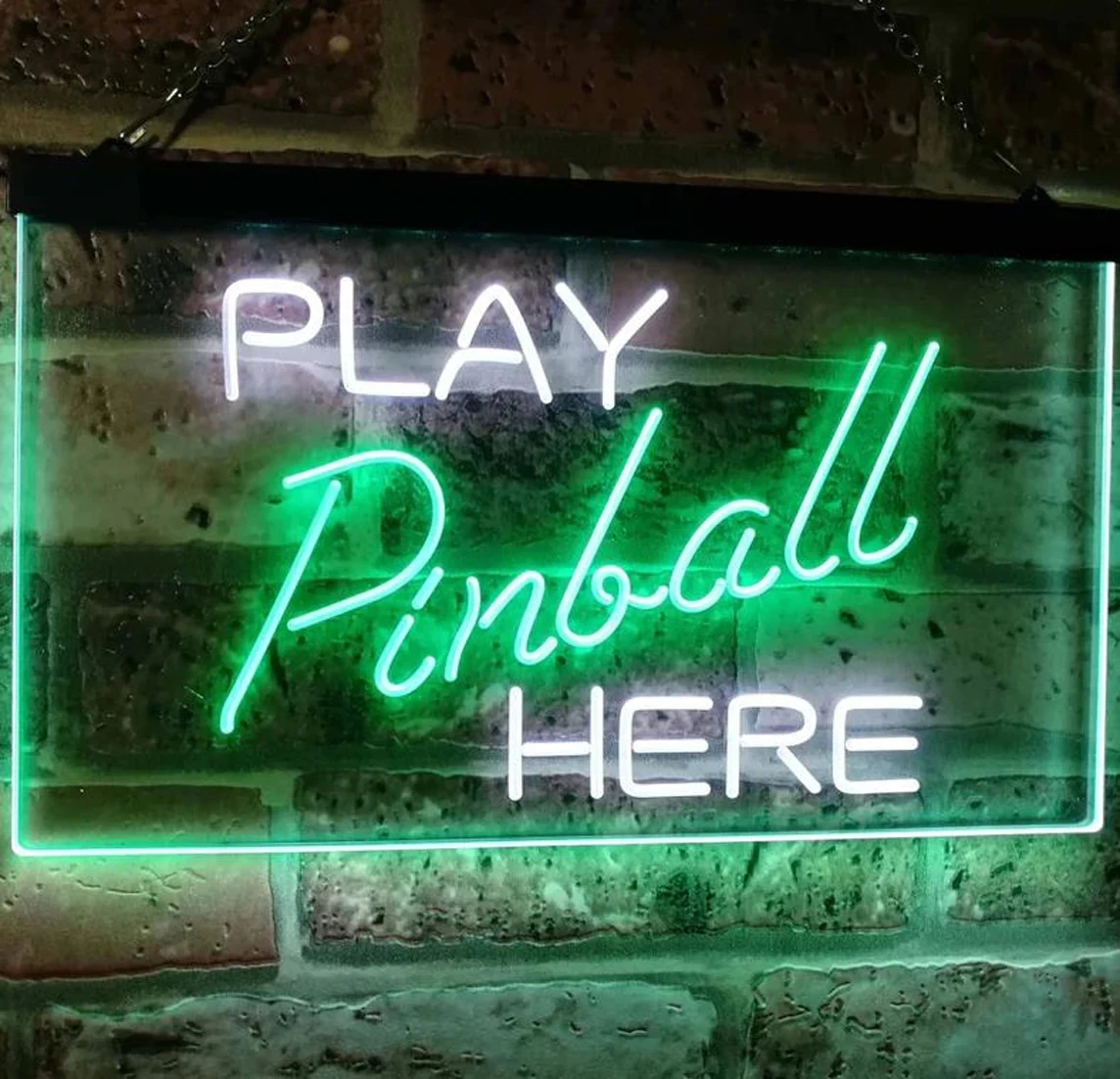 Pinball-Room-Play-Here-Display-Game-Neon-Light-Dual-Color-3D-Carving ...