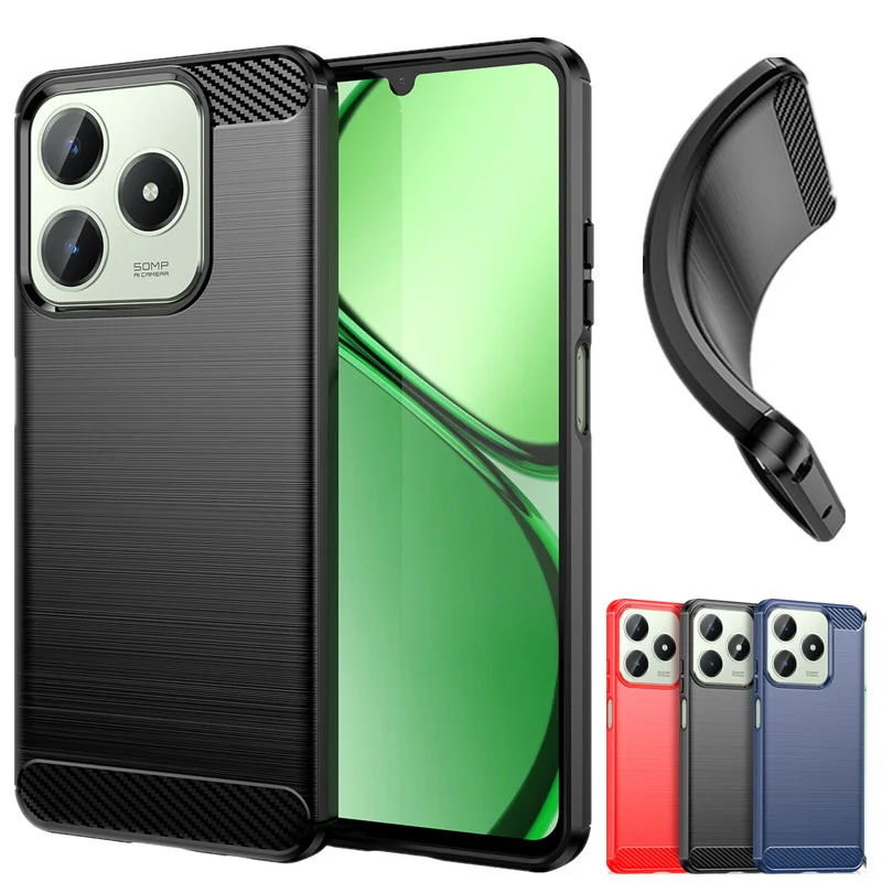 Flexible TPU Case for Realme C61 C63 C65 C67 4G C55 C53 C51 Note 60 50 ...